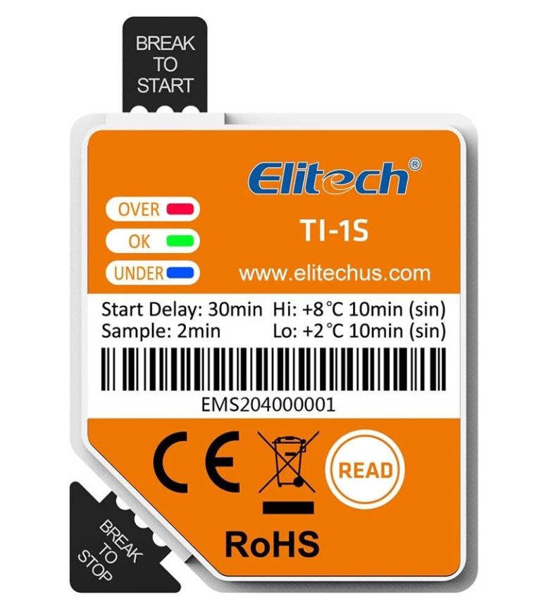 TI-1S NFC Disposable Temperature Indicator – Genesys Technology Sdn Bhd